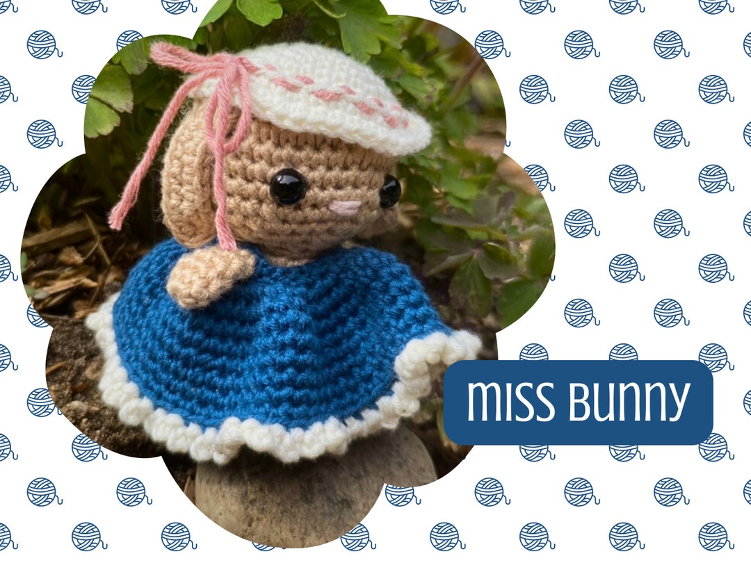 Cute Crochet Bunny, Crochet Amigurumi, Crochet Animal, Cute Bunny, Cute ...