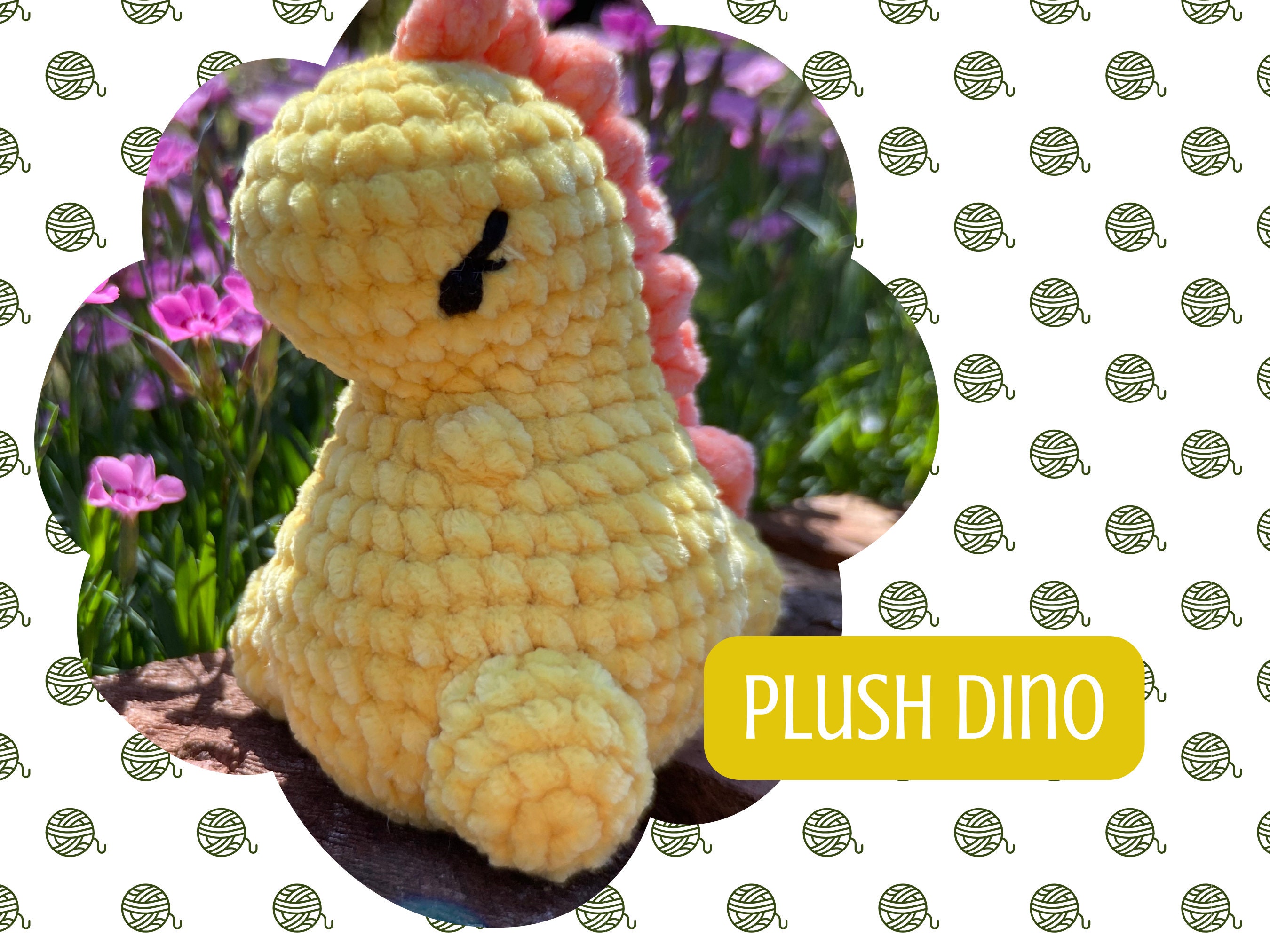 Crochet Dino, Plushie Dino, Crochet Dinosaur, Soft Dinosaur - Etsy