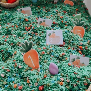 Printable Carrot Number and Alphabet Cards - Easter and Spring ...