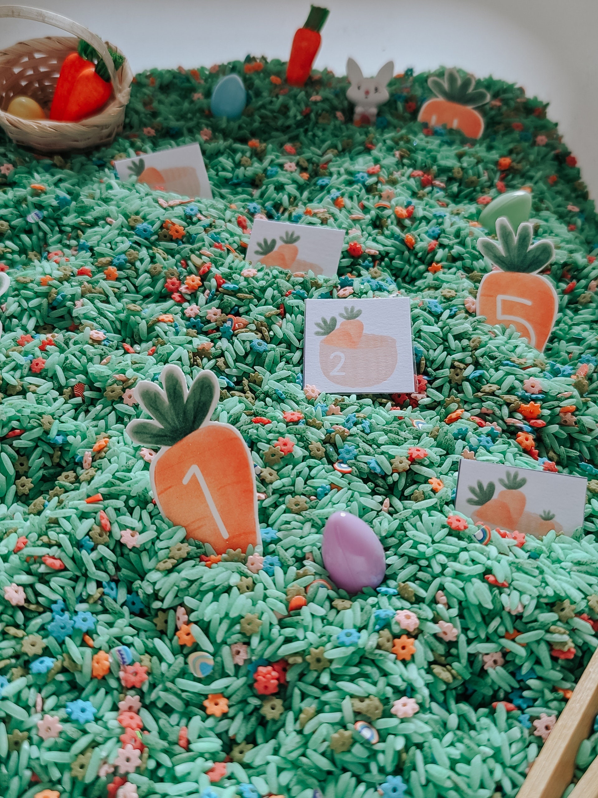 Printable Carrot Number and Alphabet Cards - Easter and Spring ...