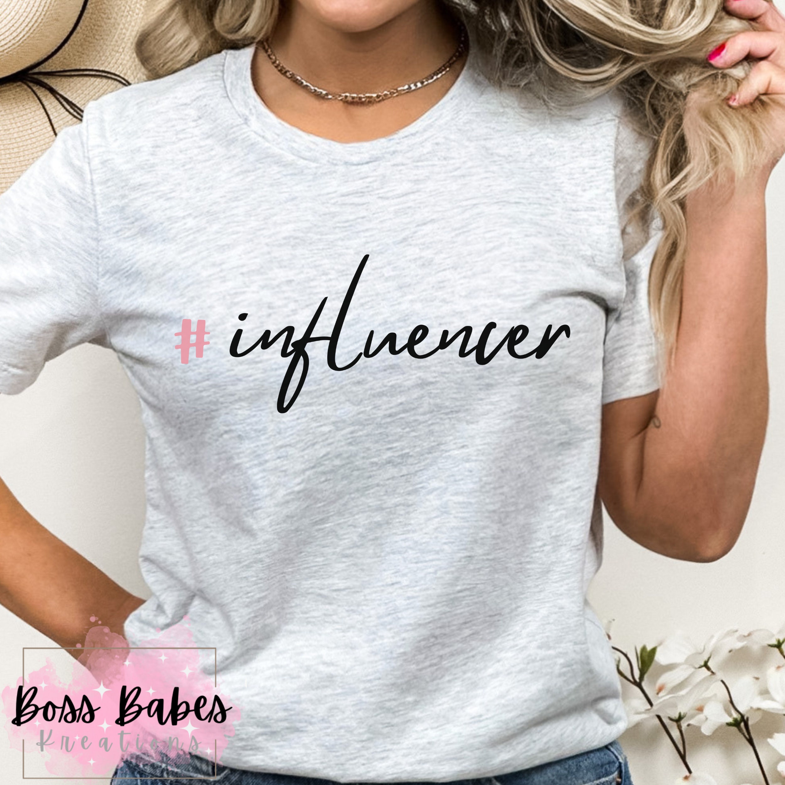 Influencer Shirt Influencer Tshirt Social Media T-shirt - Etsy