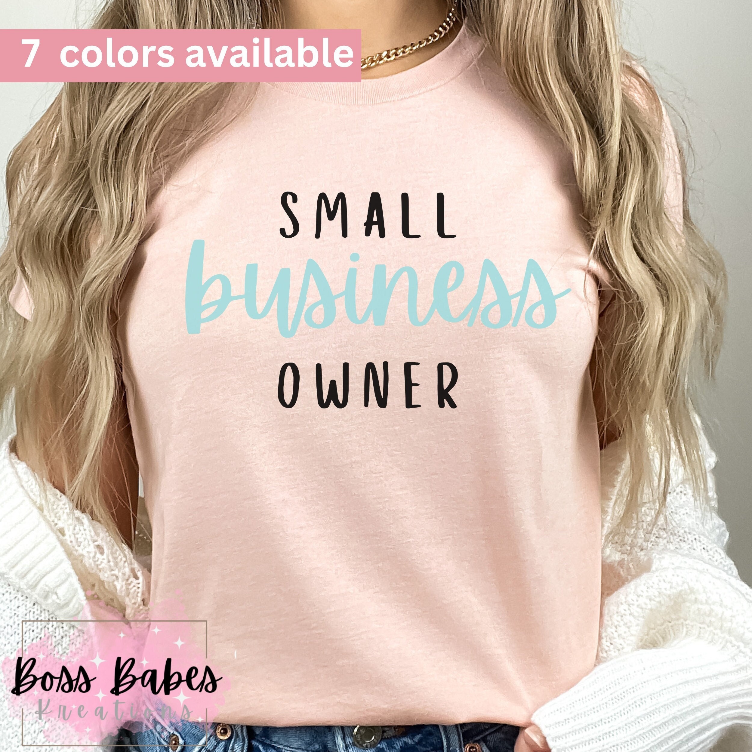 Small Business Owner Tshirt Small Business Gift Entrepreneur Shirt ...