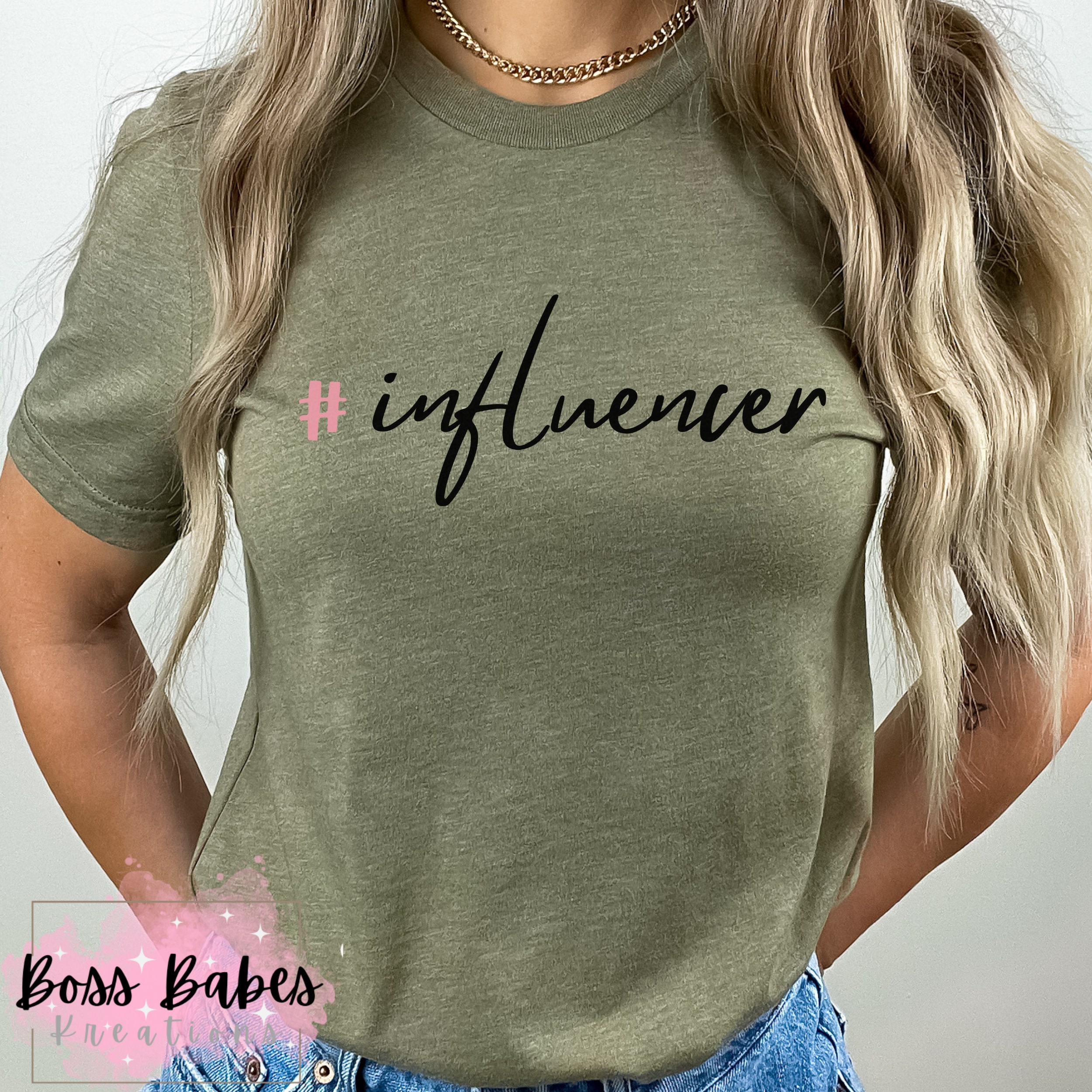 Influencer Shirt Influencer Tshirt Social Media T-shirt - Etsy