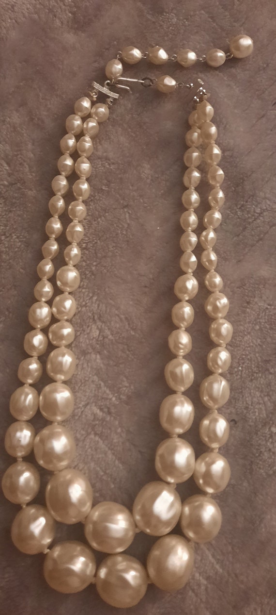 double strand pearls - Gem