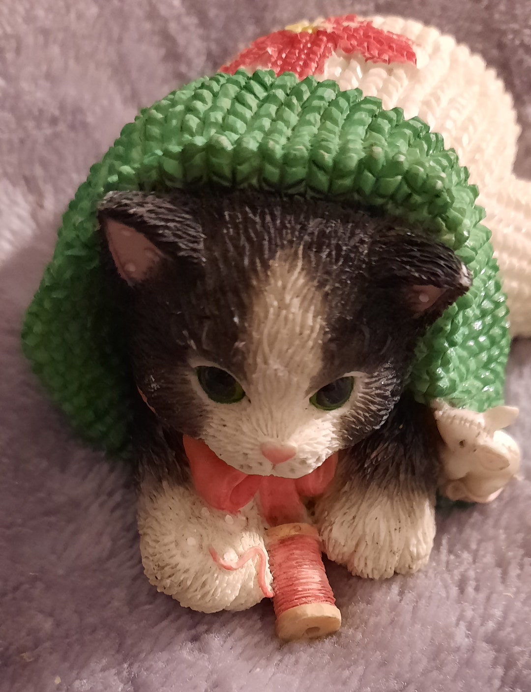 Vintage Enesco Cat Figurine you Hold the Strings to My - Etsy