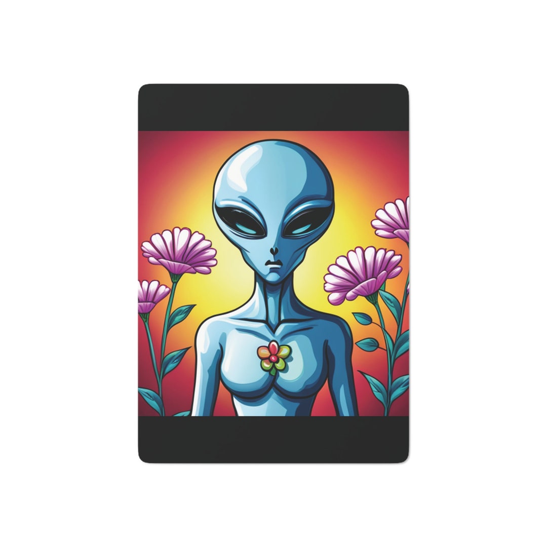 Alien Playing Cards - Etsy