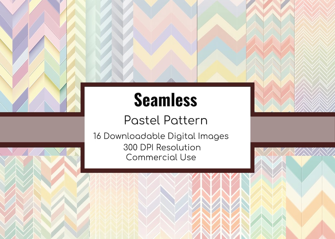 Pastels Digital Paper Pastel Colors Digital Paper Pack 30 Papers 12in X ...