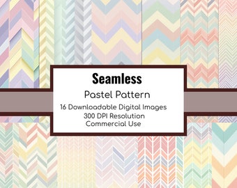 Pastels Digital Paper Pastel Colors Digital Paper Pack 30 Papers 12in X ...