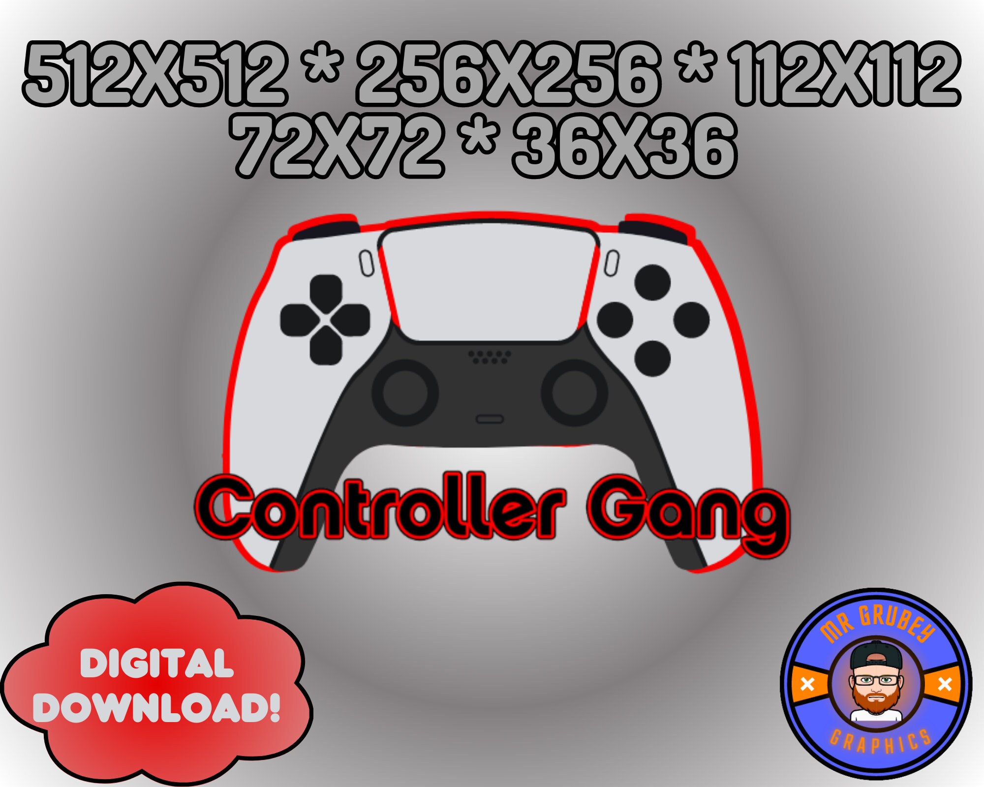 Controller Gang Emote for Discord/twitch/youtube/kick - Etsy