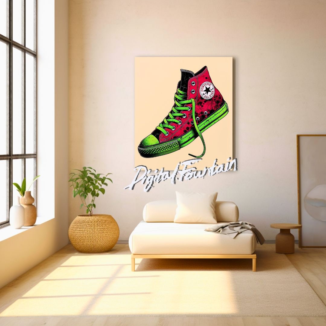 Crafting Fun: Converse Sneaker SVG for Sporty DIY Projects - Etsy