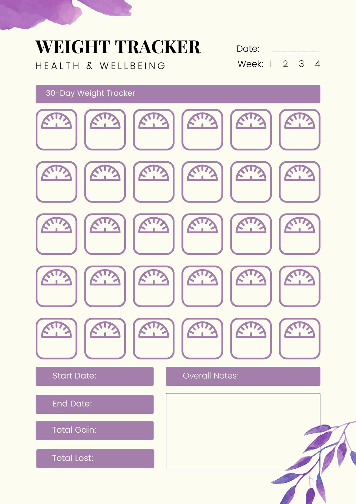 Digital Personal Diet Planner, Meal Tracker, Healthy Eating, Weight ...
