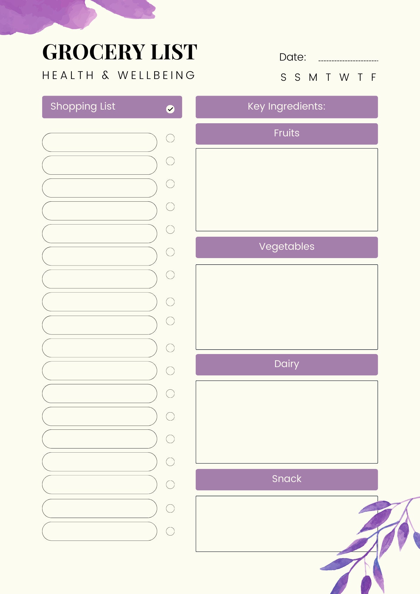 Digital Personal Diet Planner, Meal Tracker, Healthy Eating, Weight ...
