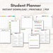 Student Planner Printable, Academic Planner Printable, High School ...