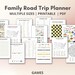 Ultimate Road Trip Planner, Printable Road Trip Planner Bundle, Family ...