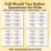 100+ Fall Would You Rather Questions, Would You Rather for Kids, Autumn ...