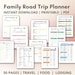 Ultimate Road Trip Planner, Printable Road Trip Planner Bundle, Family ...