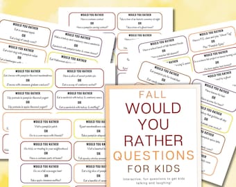 Would You Rather Game Printable - Etsy