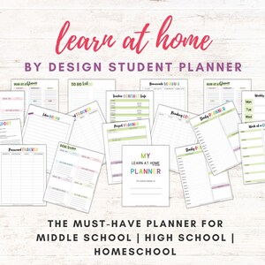 Student Planner Printable, Academic Planner Printable, High School ...