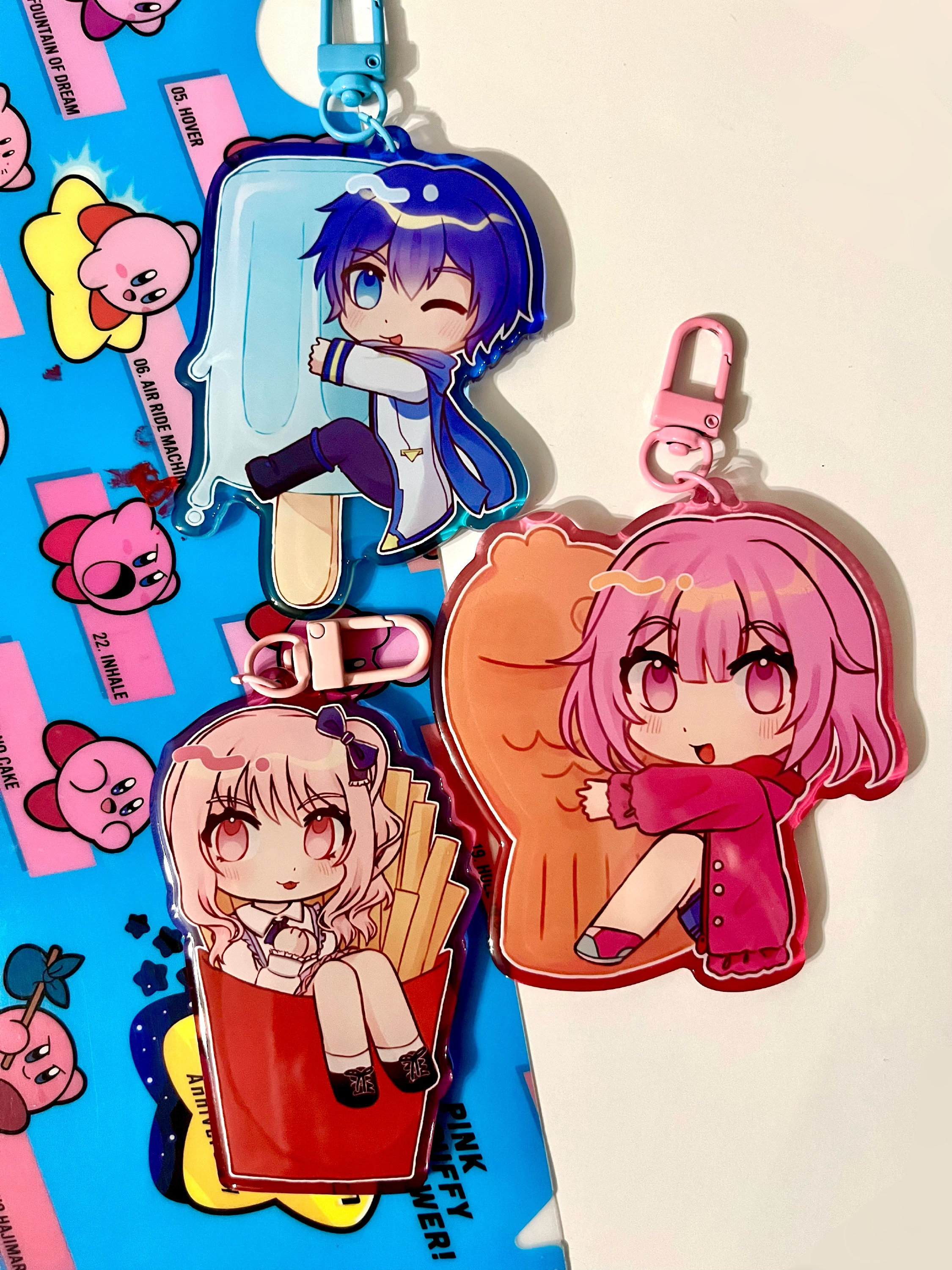 Project Sekai Colorful Stage Food Keychains - Etsy