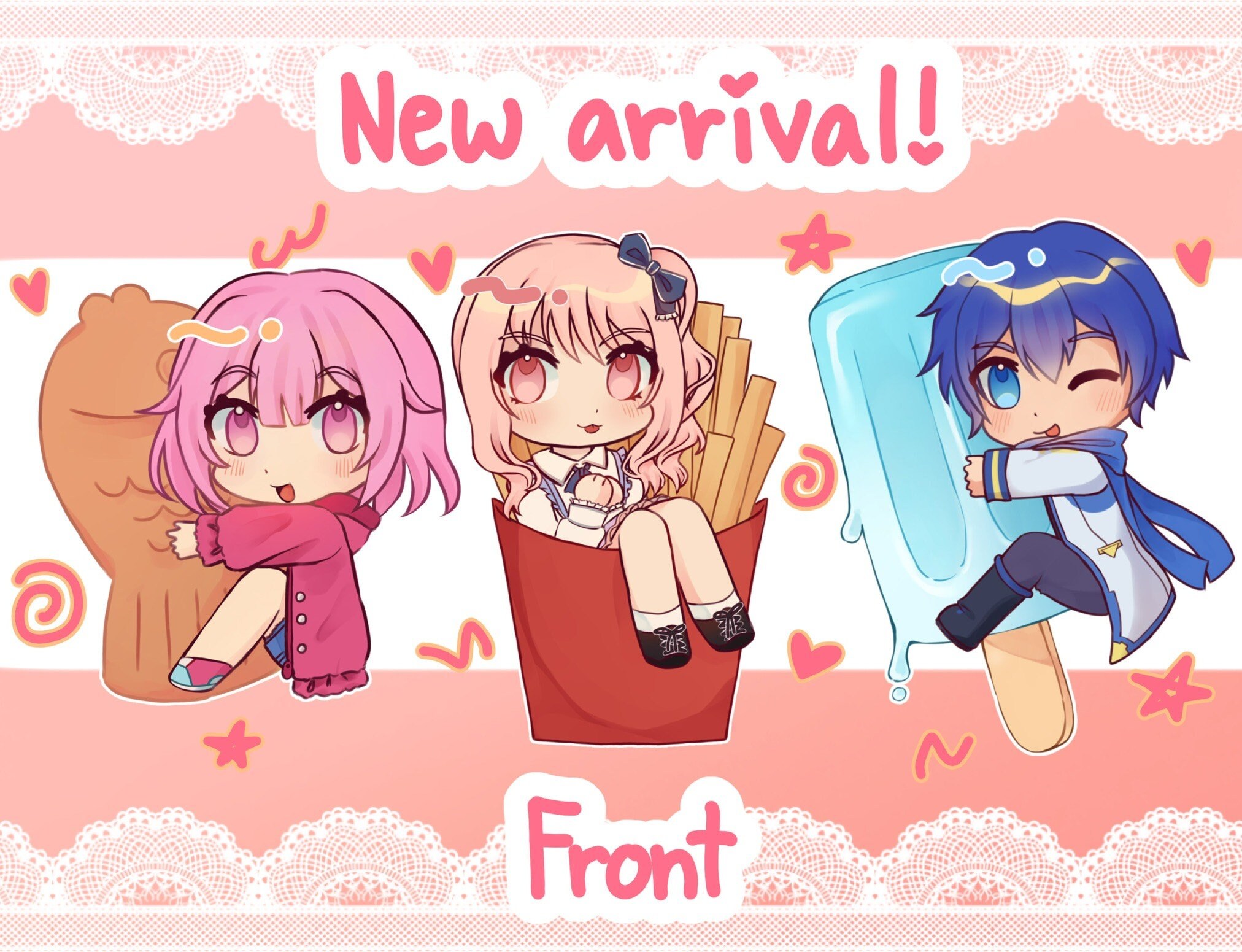 Project Sekai Colorful Stage Food Keychains - Etsy