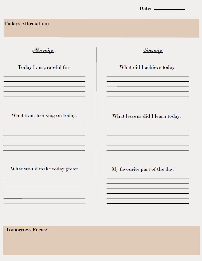 Daily Reflection Journal - Etsy