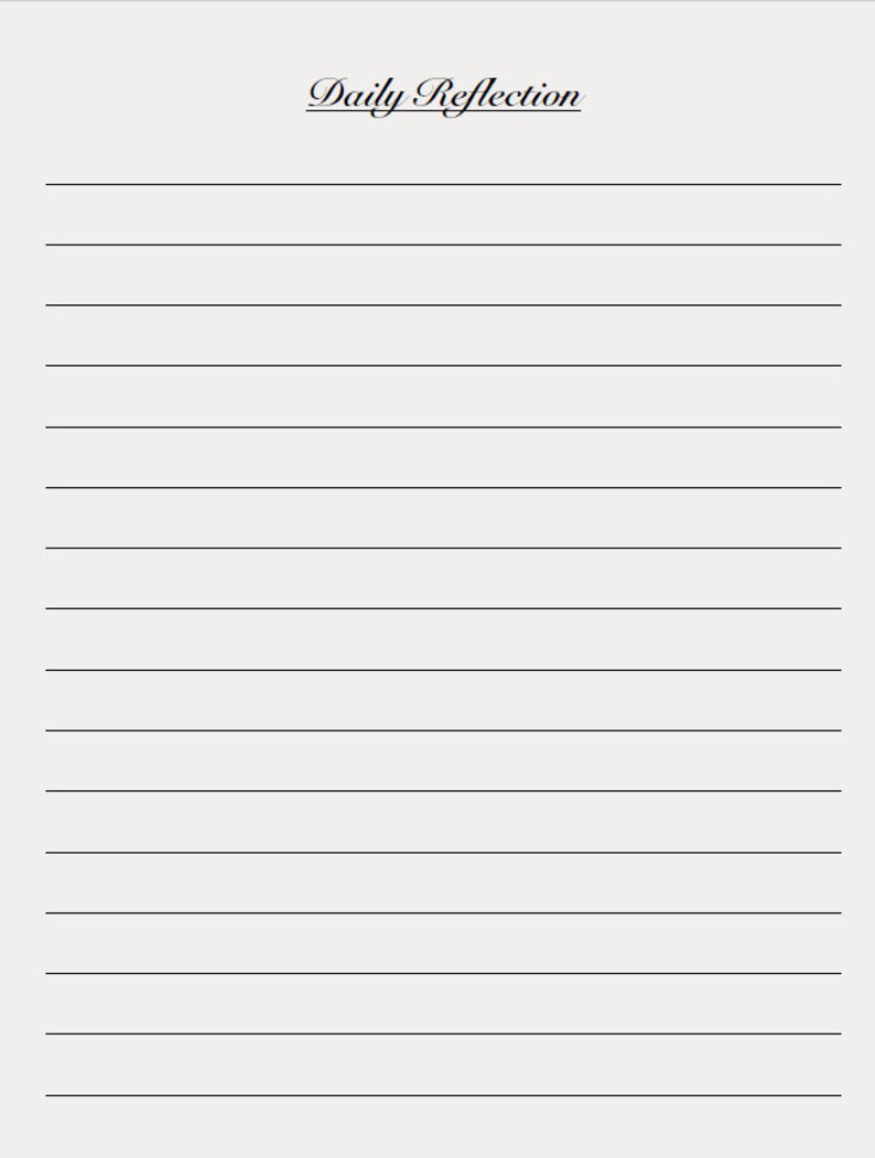 Daily Reflection Journal - Etsy