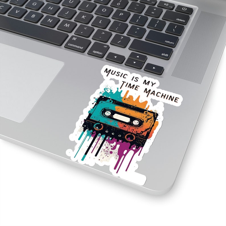 Graffiti Cassette Tape Stickers Music Time Machine Quote - Etsy