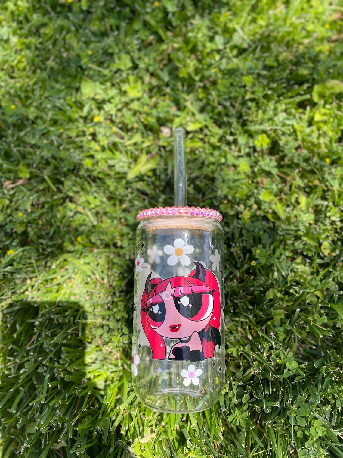 1 POWERPUFF Girls 16oz Libby Glass Cup - Etsy