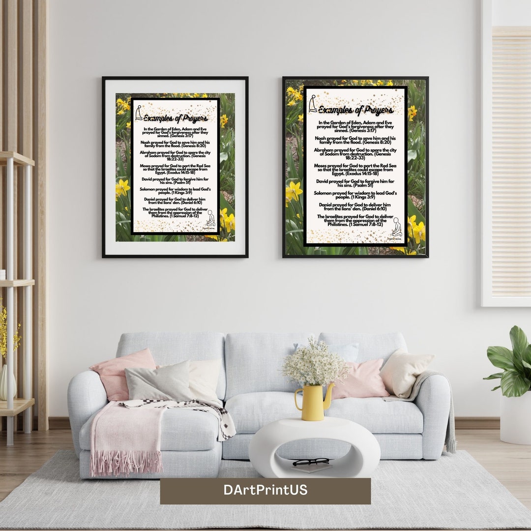 Printable Wall Art examples of Prayers 24 by 36 , 16 X 20 Prayer Print ...