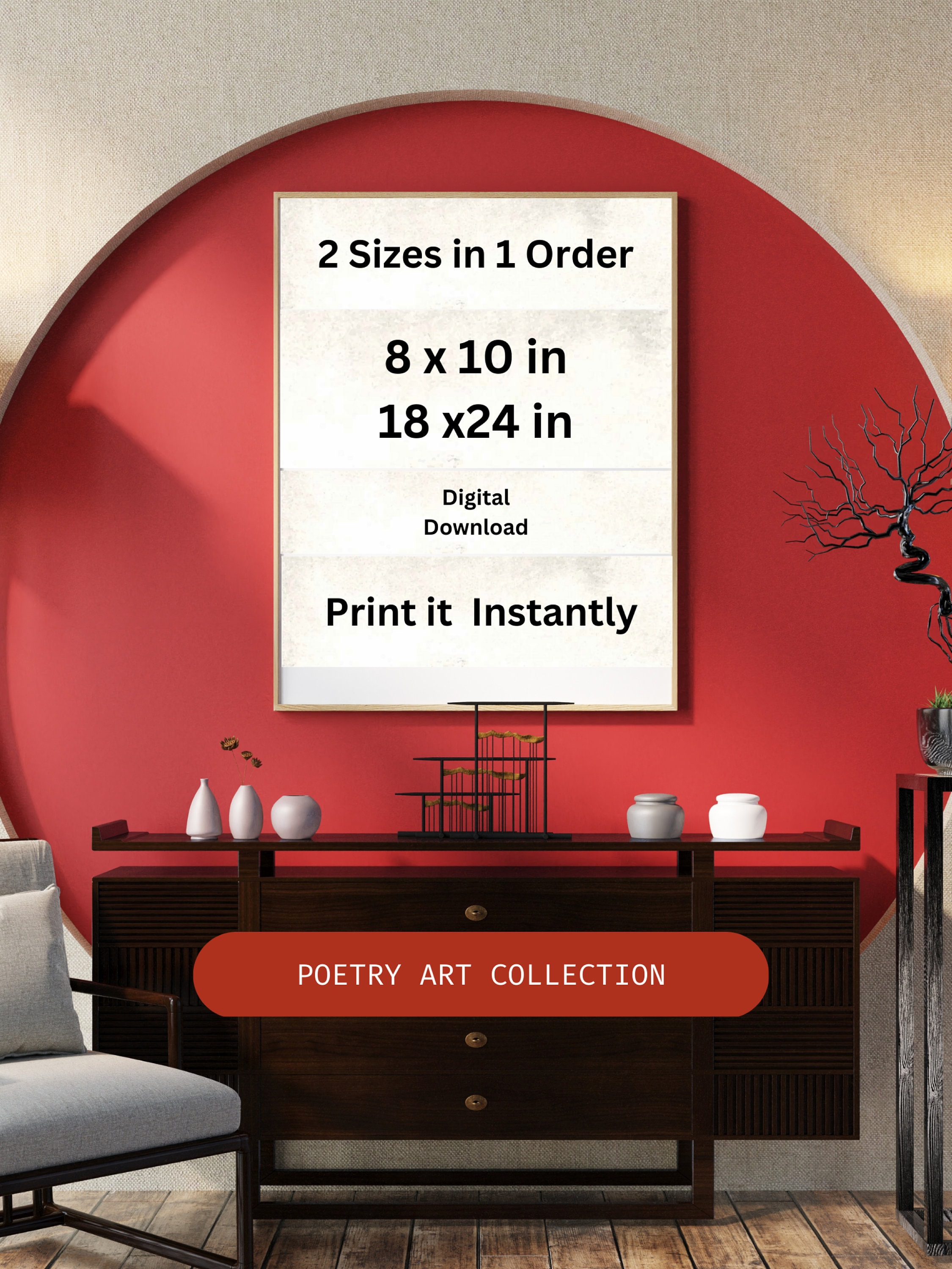 Printable Poetry A Nap Poem Wall Art for Relaxation and Restful Sleep 2 ...