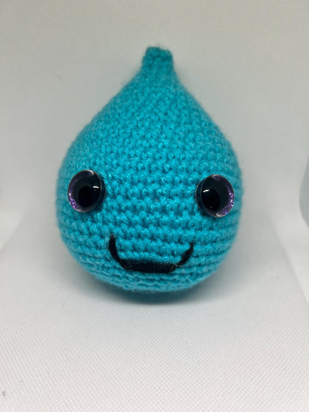 Handmade Crochet Raindrop Plush – Amigurumi Water Droplet - Etsy