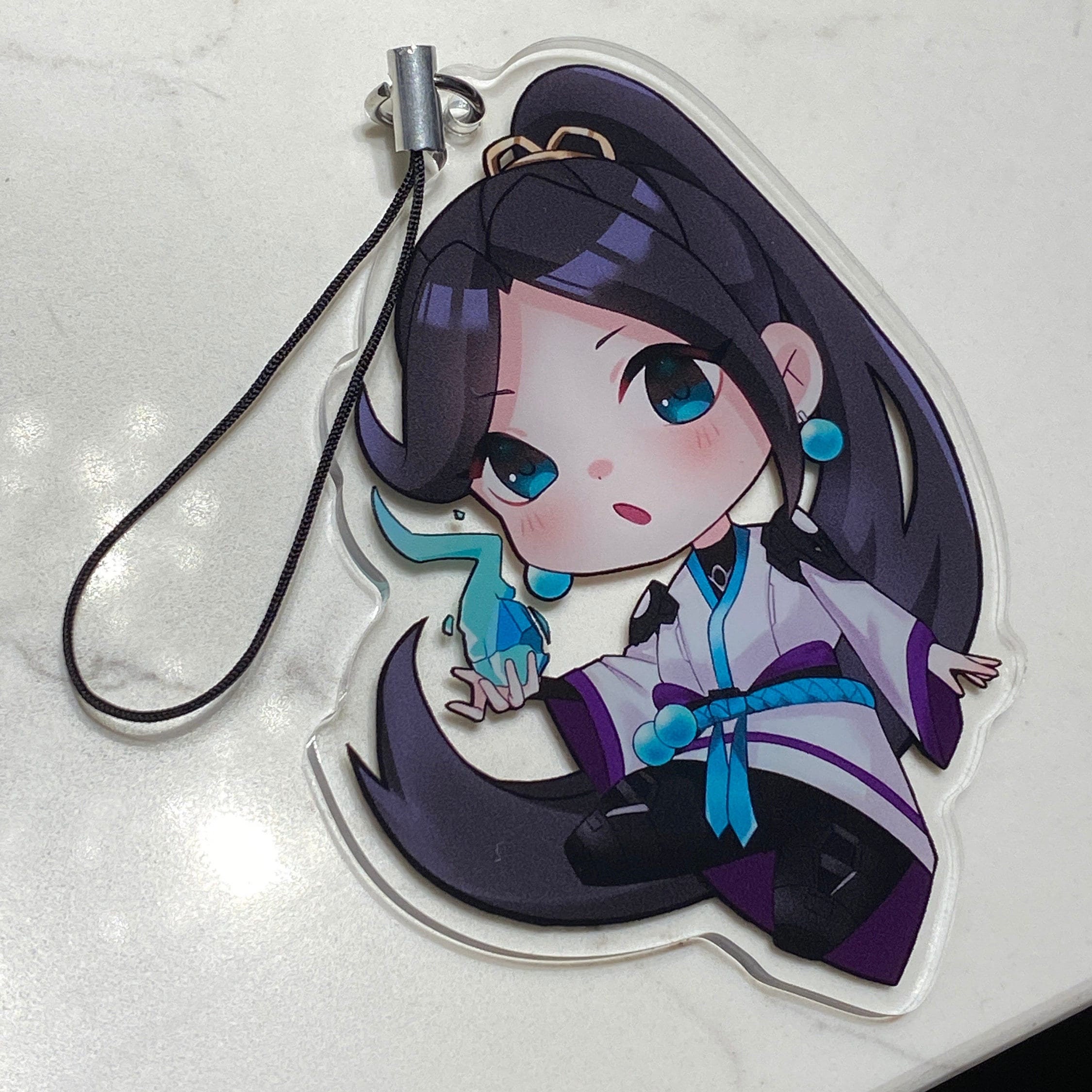 Valorant Sage Chibi Acrylic Charm Keychain Strap - Etsy