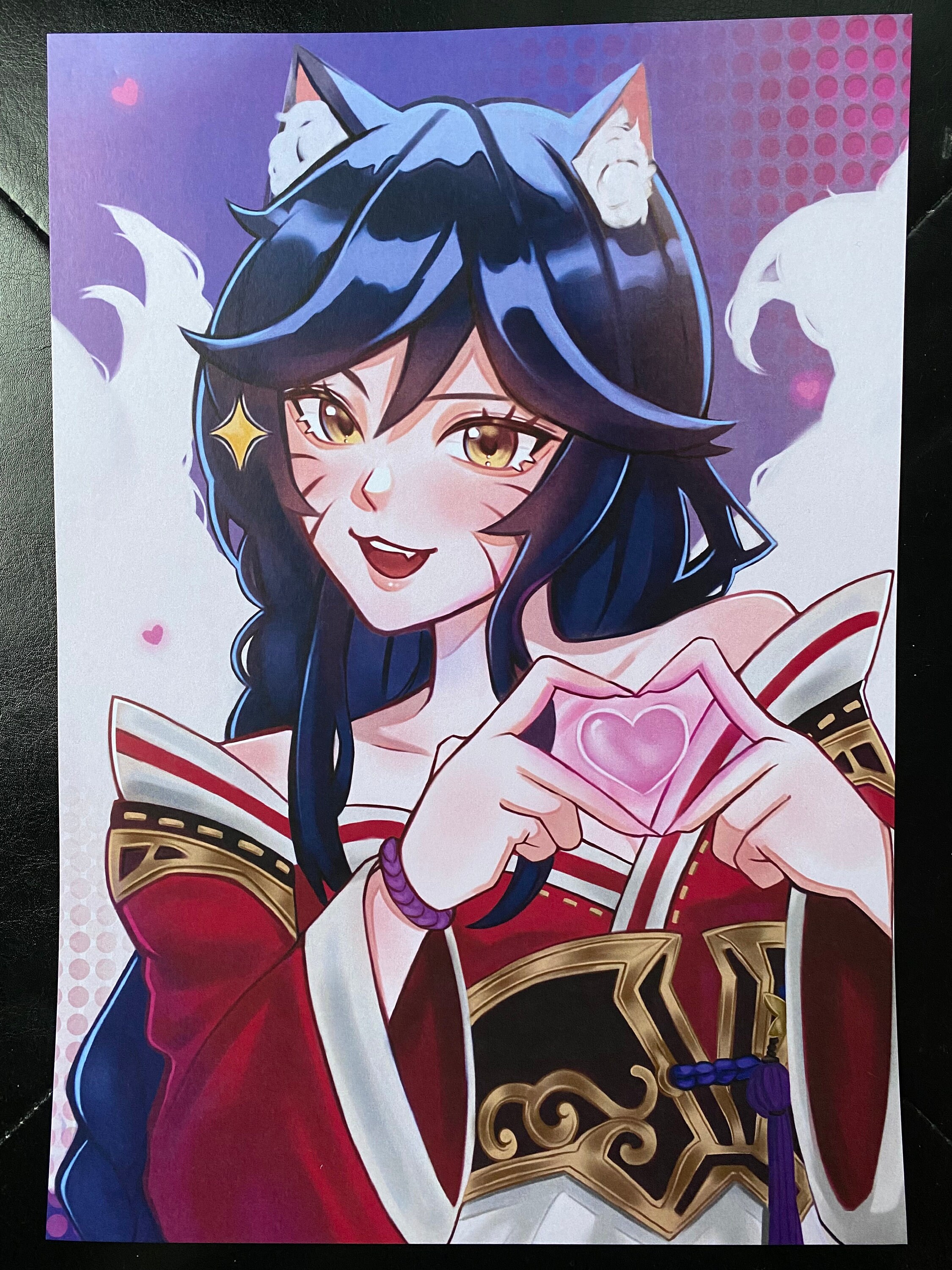 League of Legends Ahri Print - Etsy