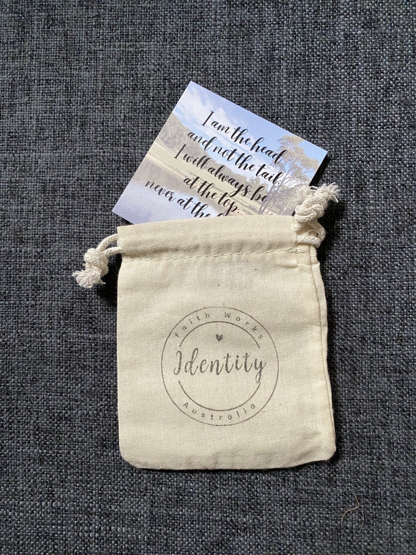 Identity Pocket Prayer Cards Pouch - Etsy