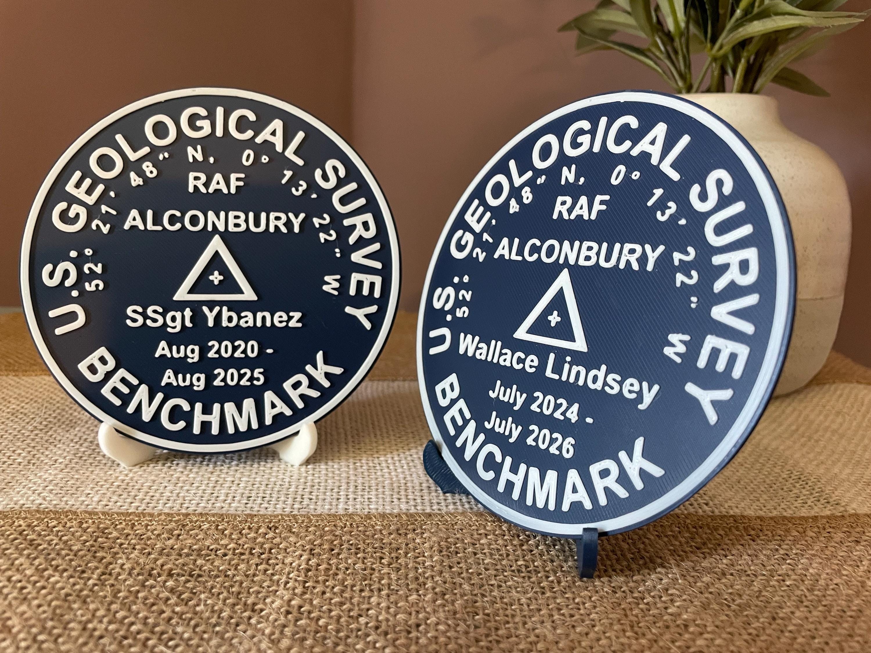 Customizable 3D Printed Survey Benchmark! - Etsy