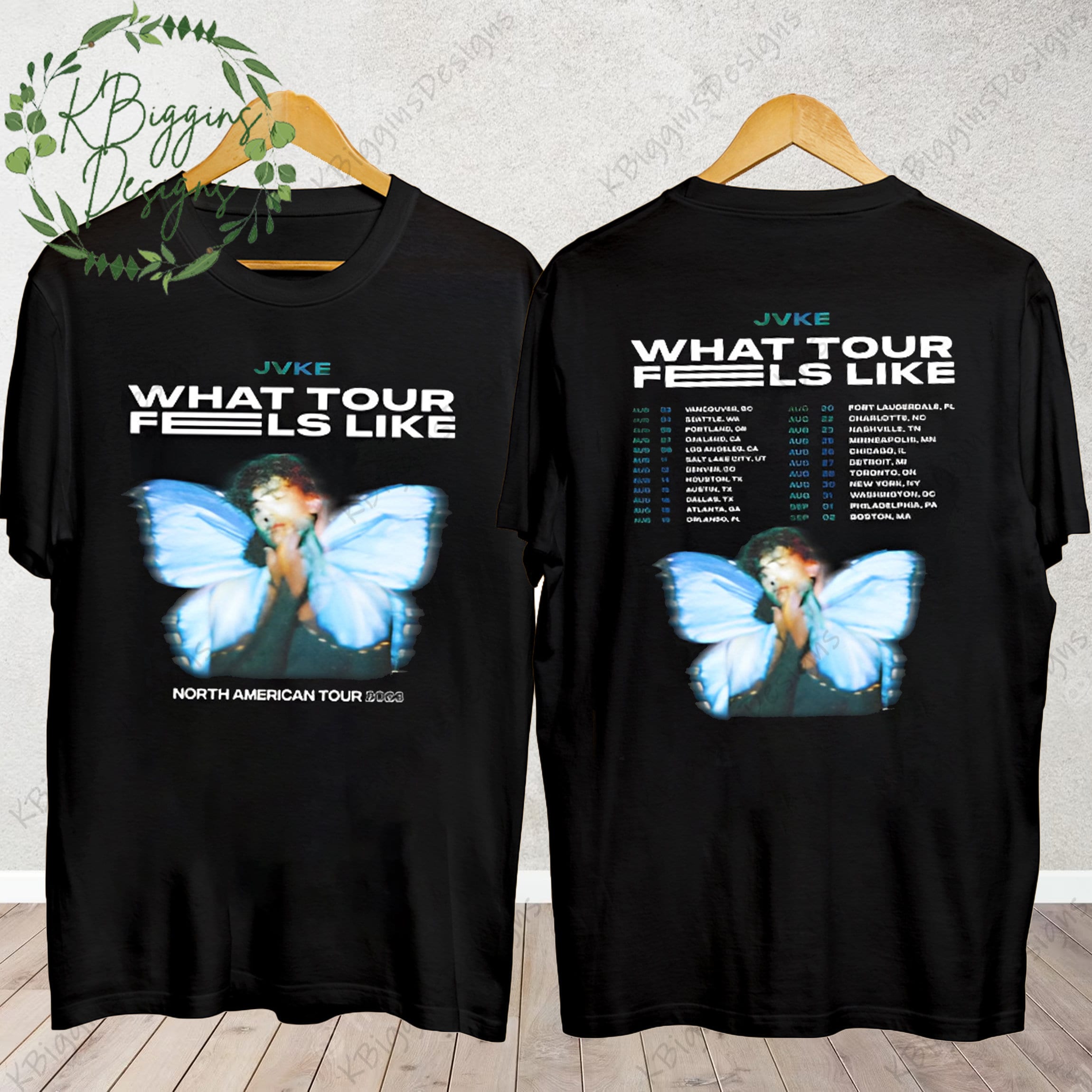 JVKE 2023 North American Tour Shirt, What Tour Feels Like sold by Mite ...