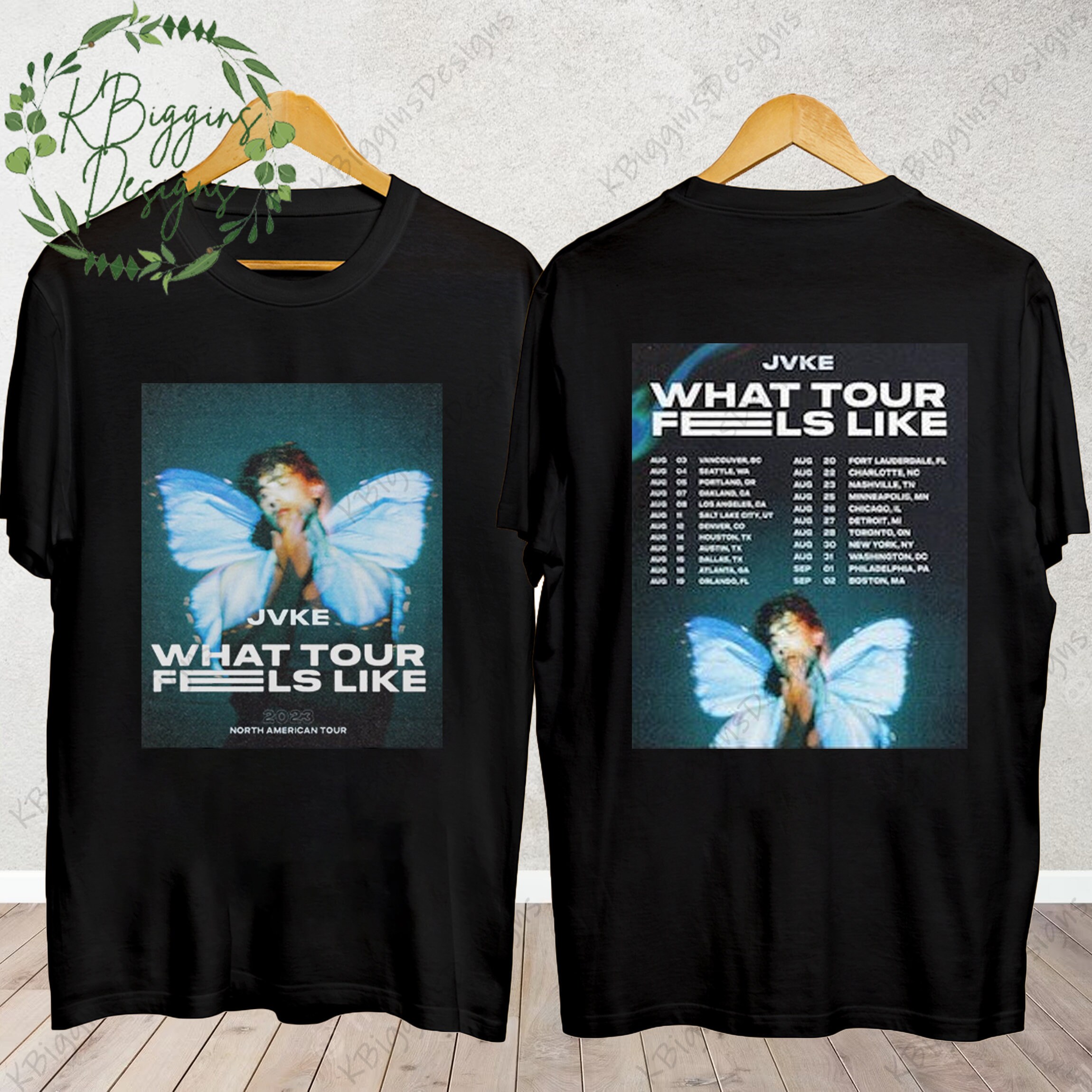 JVKE 2023 North American Tour Shirt, What Tour Feels Like sold by Erik ...