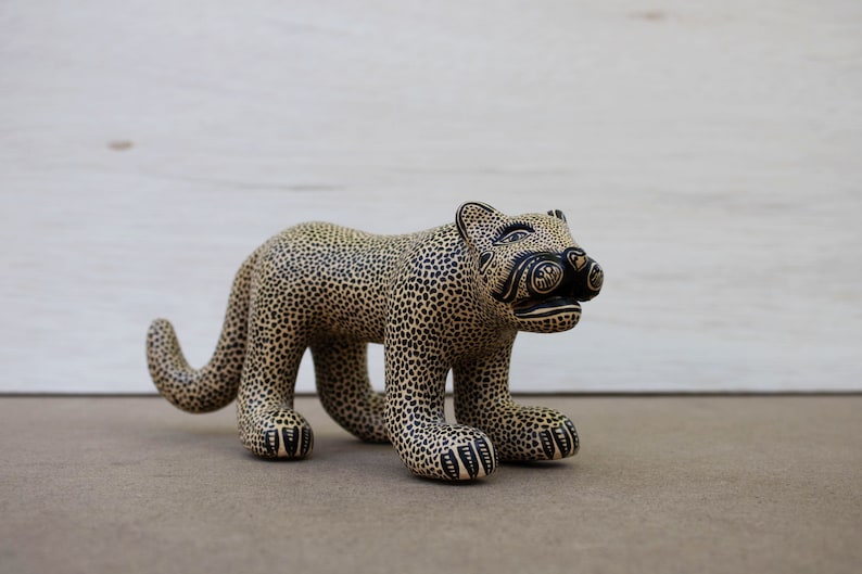 Medium Pottery Clay Mayan Jaguar - Etsy