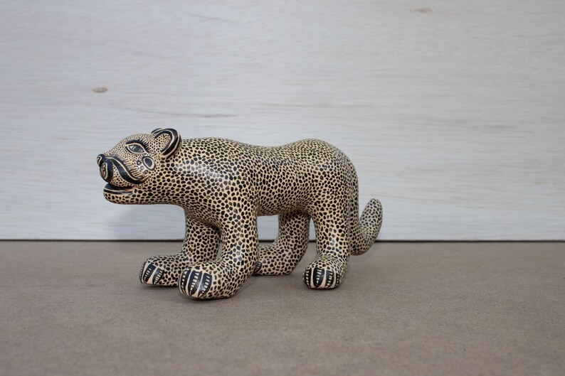 Medium Pottery Clay Mayan Jaguar - Etsy