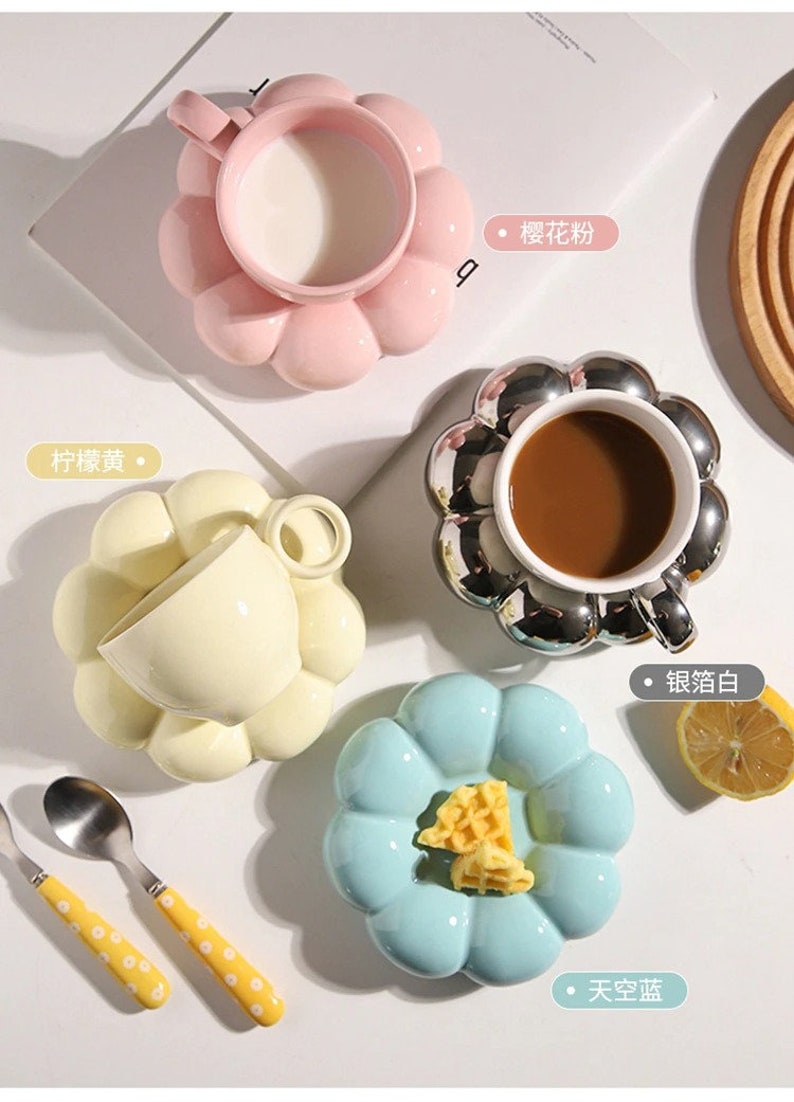 Custom Ceramic Cappuccino Coffee Cup | Custom Mug | Coffee Cup Set ...