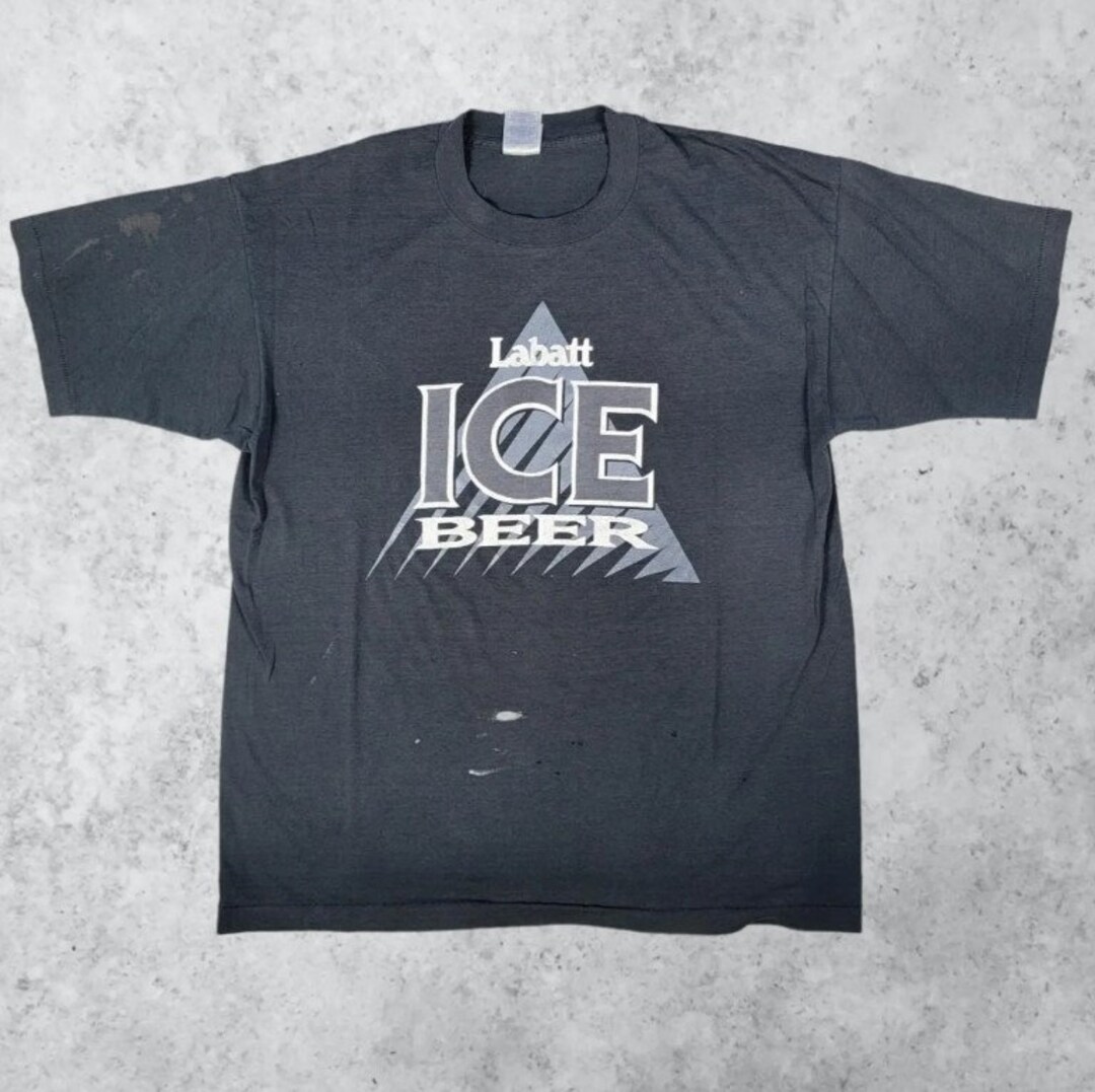 Vintage Labatt ICE Beer T-shirt - Etsy