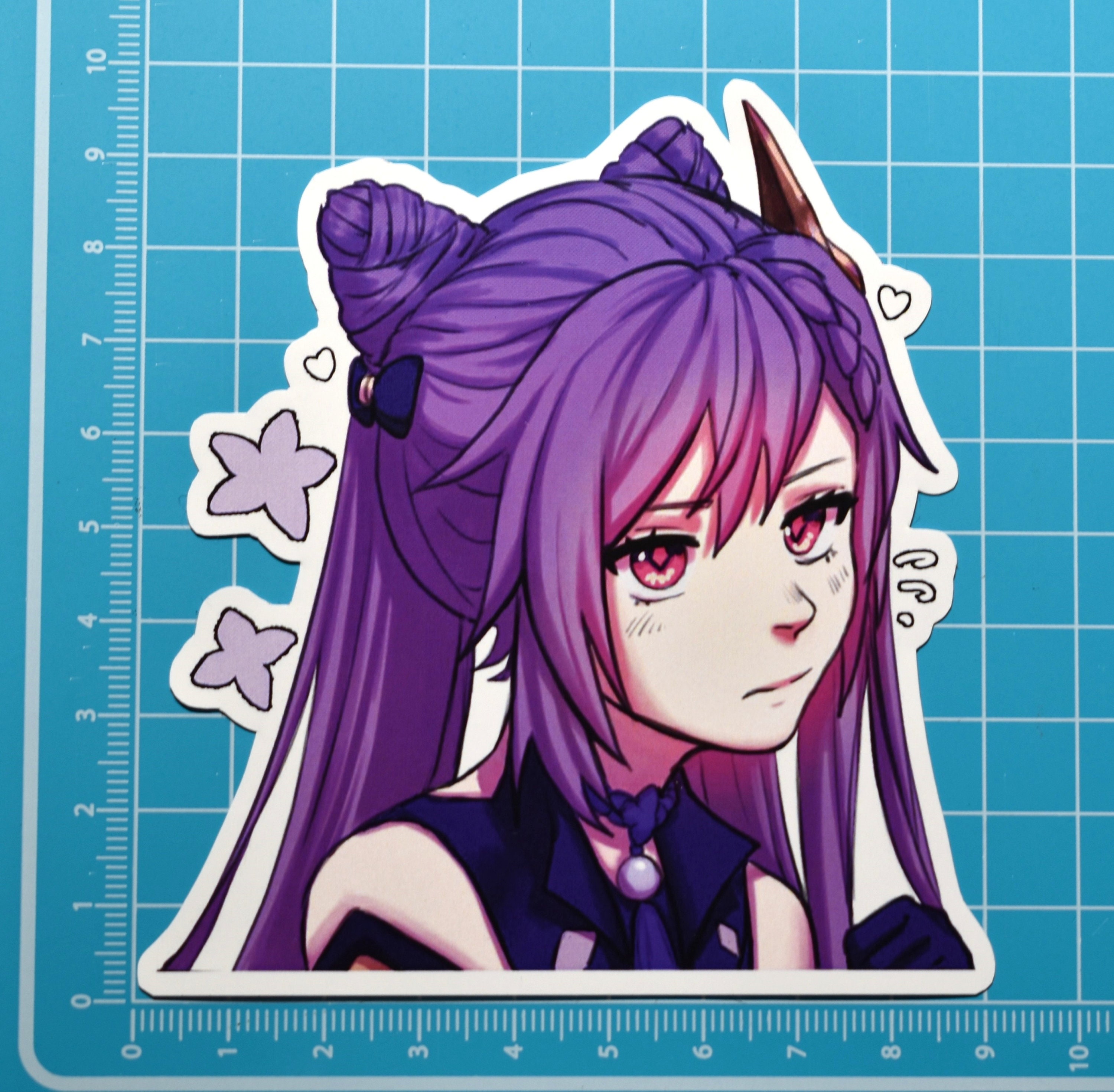 Genshin Impact Keqing Sticker - Etsy