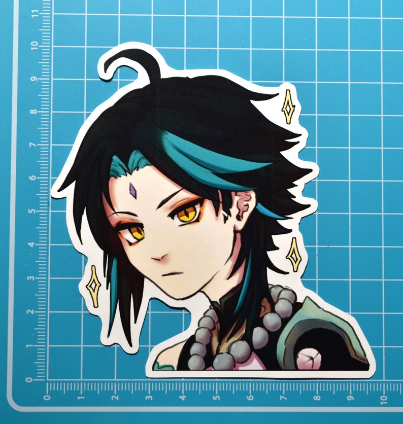 Genshin Impact Xiao Sticker - Etsy