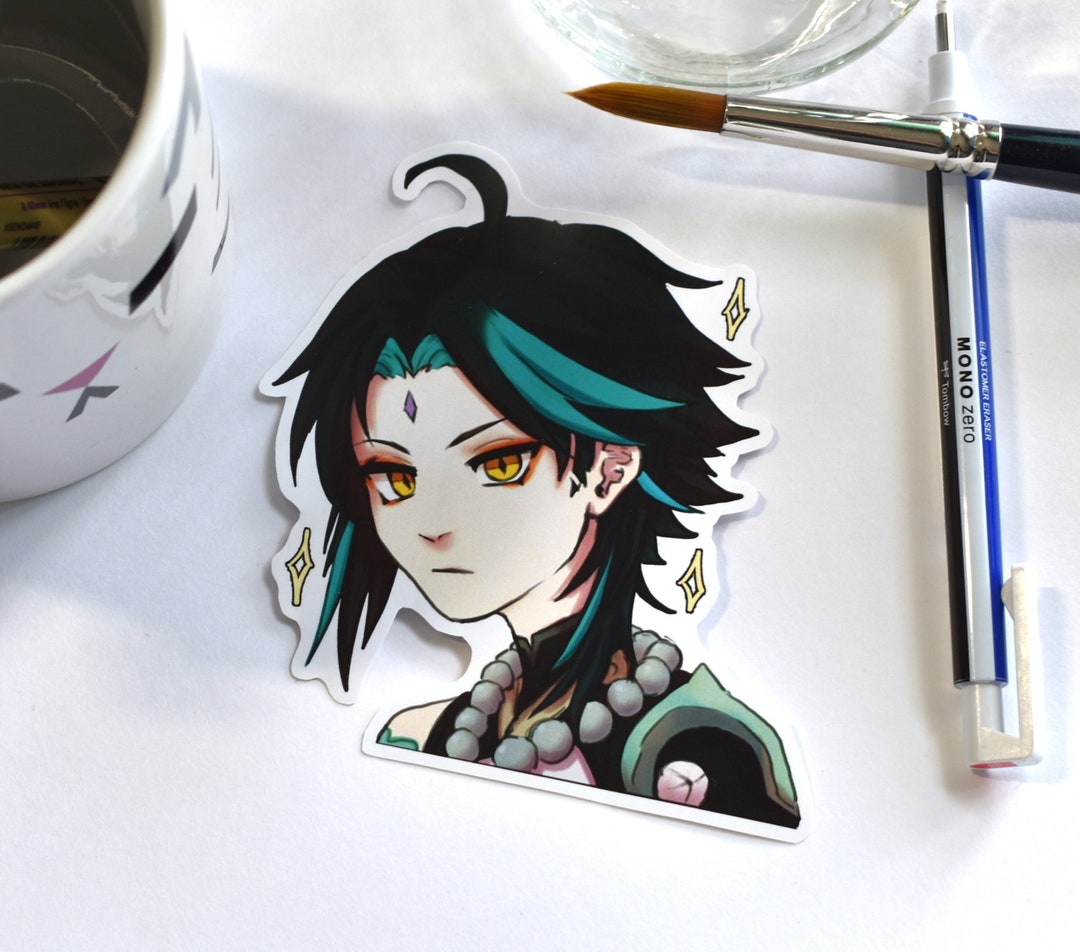 Genshin Impact Xiao Sticker - Etsy