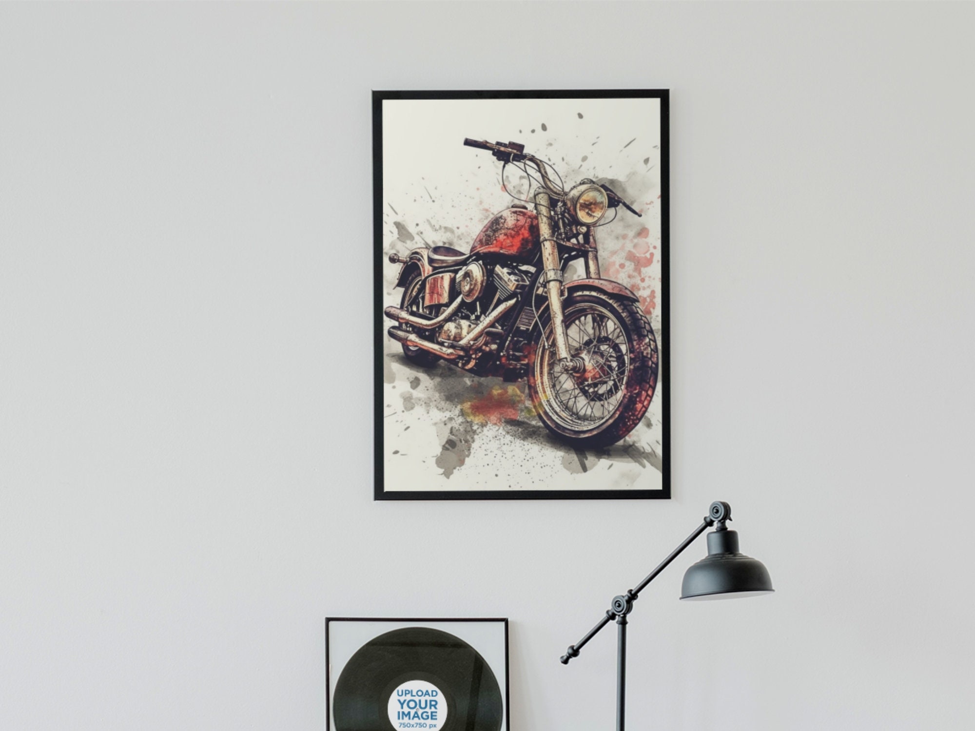 Retro Poster decorate Your Space With Our Vintage Chopper Poster Ideal ...