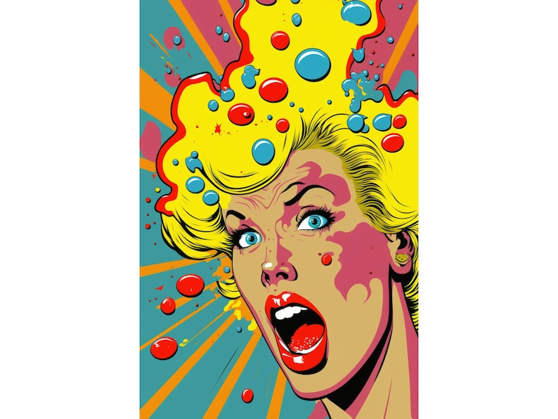 Pop Art Bundle of 3 Posters Instant Download High Quality - Etsy
