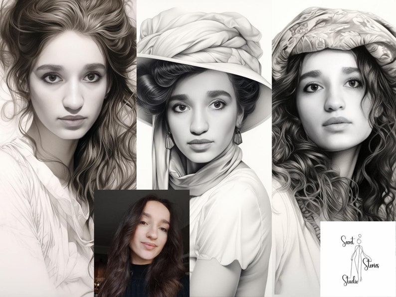 Custom Portrait Wall Artpersonalized Giftcanvas and Posters - Etsy