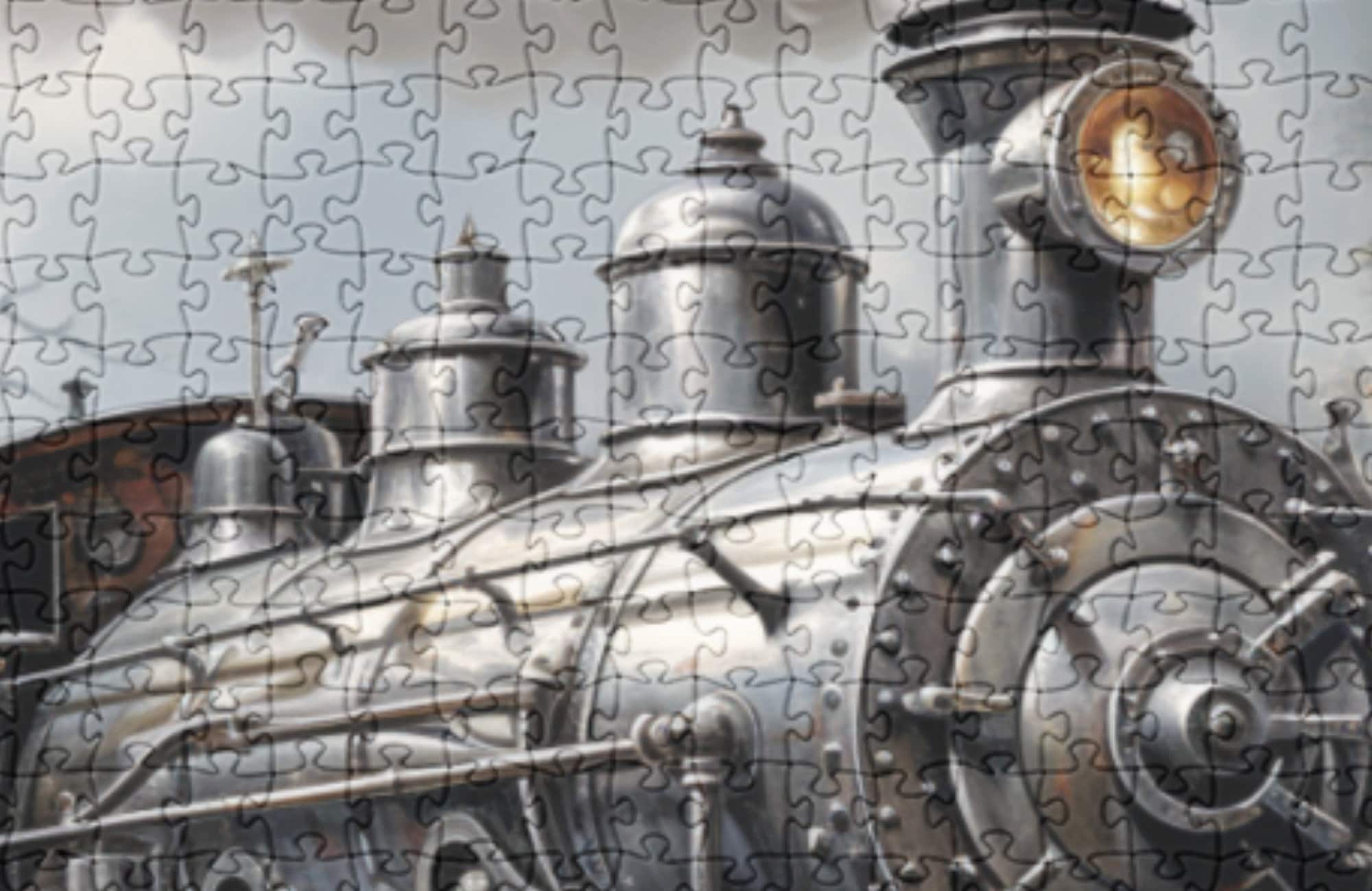 Vintage Steam Train Jigsaw Puzzle | Puzzle (110, 252, 500, 1014-piece ...