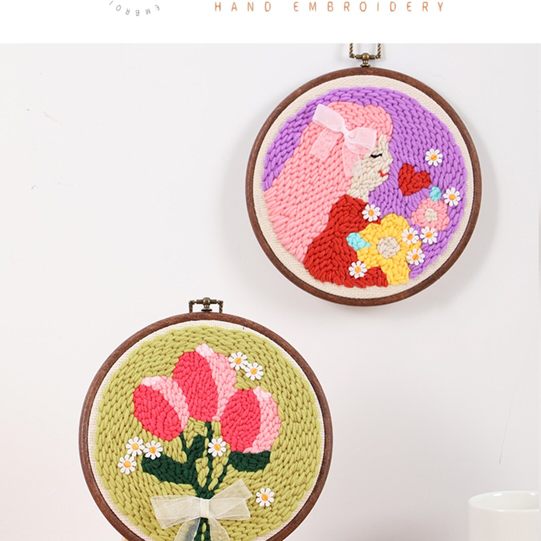 Handwoven Handicrafts With Wool DIY Makes Her Own Wool, Pokes ...