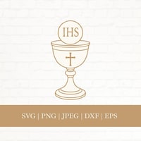 First Communion Bundle, SVG PNG, Instant Digital Download - Etsy